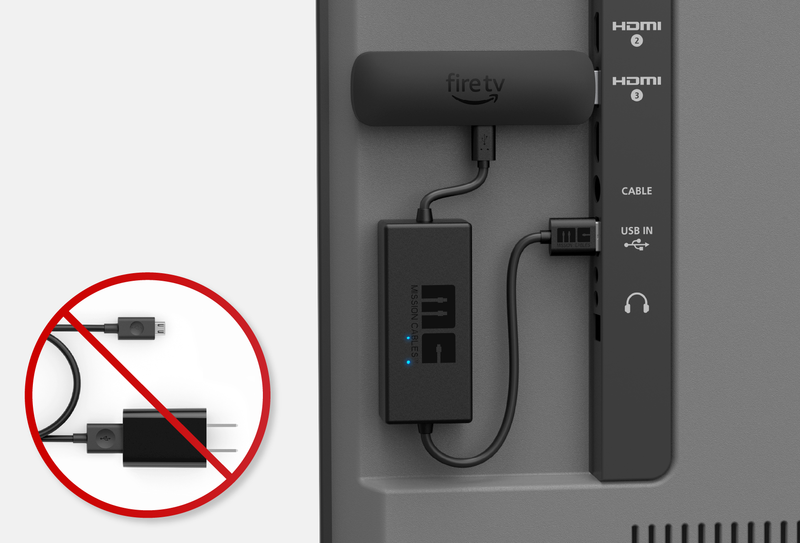 TV USB Power Cables – Mission